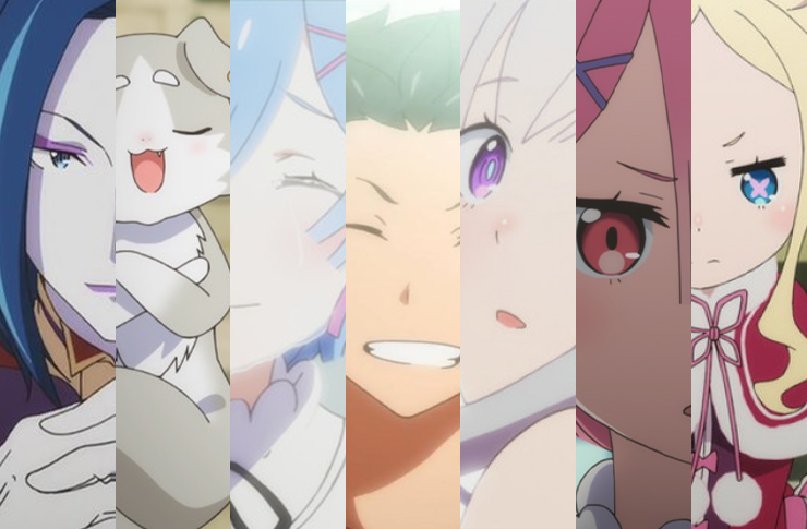 7 ตัวละครหลัก ในเรื่อง Re:ZERO รีเซทชีวิต ฝ่าวิกฤตต่างโลก